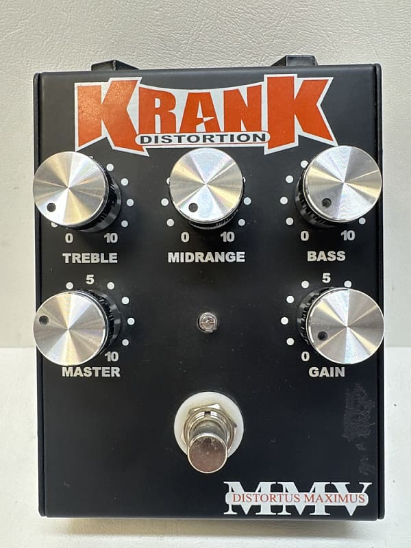 Distortion Krank Distortus Maximus Pedal Effector | Reverb