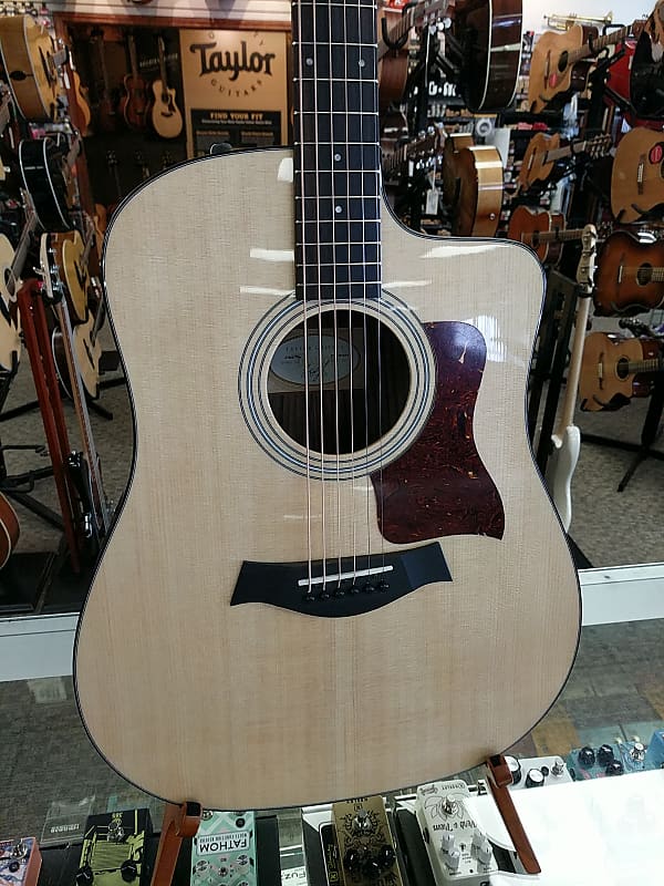Taylor 210ce Plus Natural 2021 Acoustic-Electric Guitar | Reverb