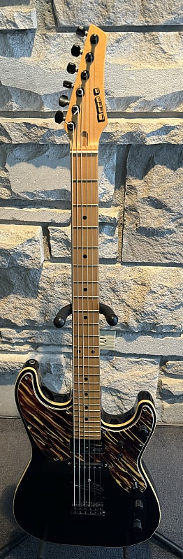 Robin Baritone Guitar with Deep Six Neck - Black | Reverb