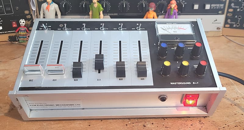 Kem Vintage Analog Broadcast Radio Mixer Mixing Desk Console | Reverb