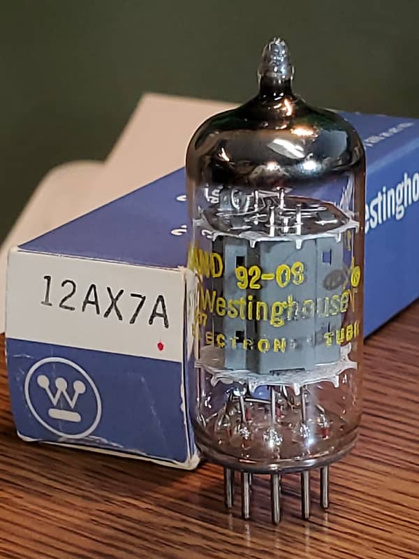 12AX7A Ei / "Westinghouse" Smooth Plate MaxiPreamp2/TV7 | Reverb