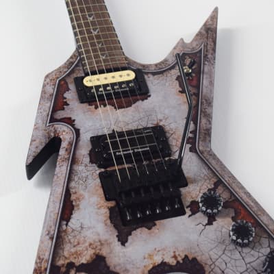 Dean Dime Razorback Rust Electric Guitar | Reverb