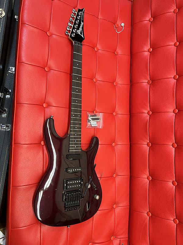 1988 Black Cherry Ibanez Sabre 540S Body with NOS 1987 RG440 | Reverb