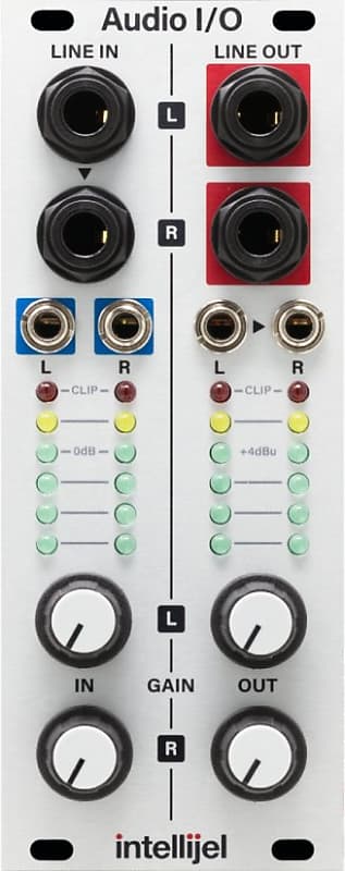 INTELLIJEL AUDIO I/O 2023 : BRAND NEW : [DETROIT MODULAR] | Reverb