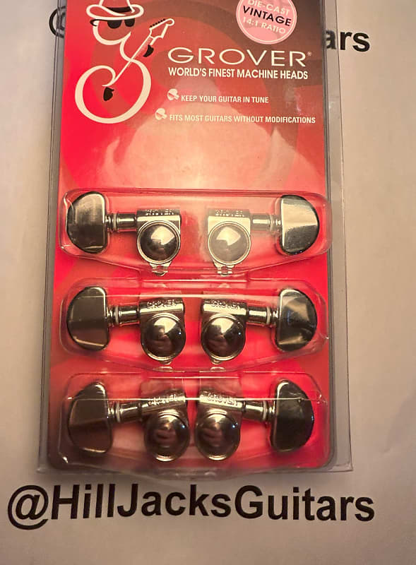 Grover Grover Rotomatic Tuners - Chrome | Reverb