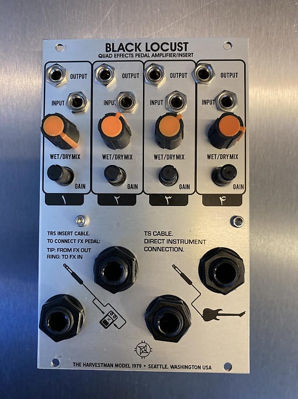 Industrial Music Electronics Black Locust Guitar FX Guitar | Reverb