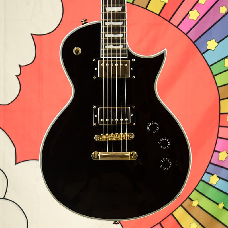 Used ESP LTD Eclipse EC-256 Electric Guitar, Black | Reverb