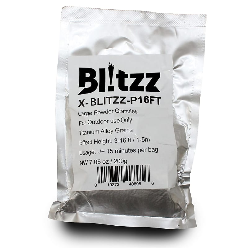 Pro X X-BLITZZ-P16FT Large Powder Cold Spark Effect Granules | Reverb