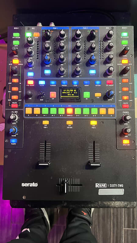 Rane Sixty-Two Serato DJ Mixer | Reverb Rane Sixty-Two Serato DJ Mixer | Reverb