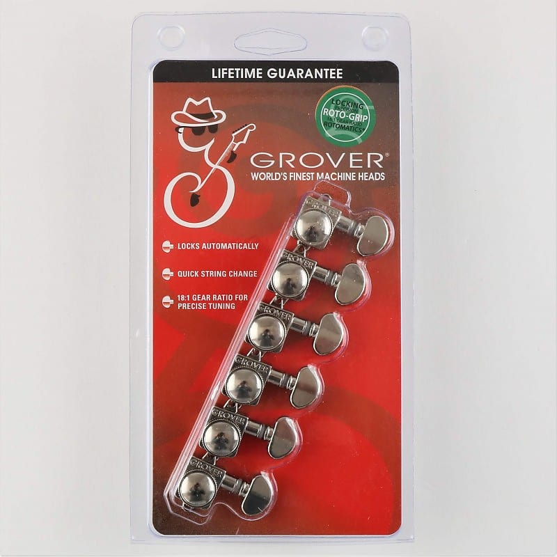 GROVER 505FVN ROTOGRIP 6L NICKEL | Reverb
