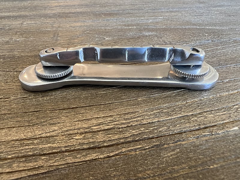 Bigsby Aluminum Bridge for Gibson Les Paul, Archtop, Genuine | Reverb