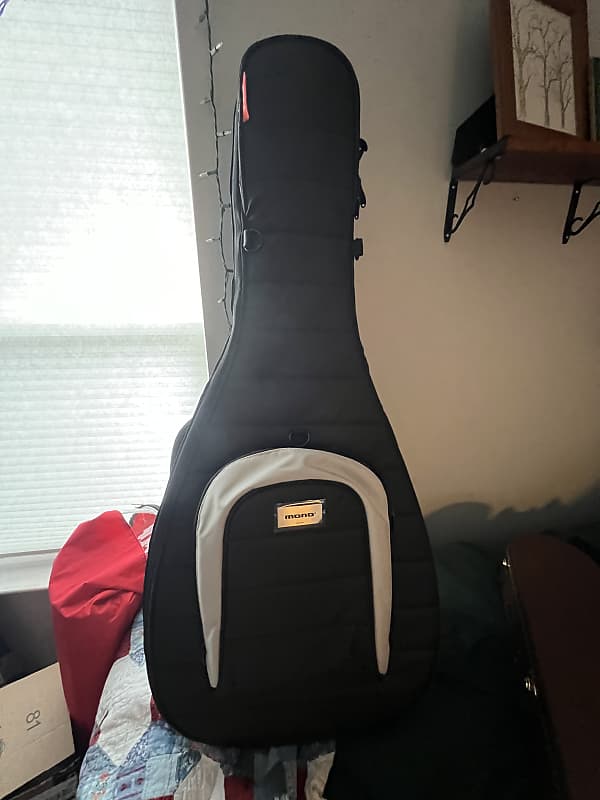 Mono Classic Dual Semi-hollow/Electric guitar case - Black | Reverb