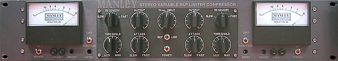 Manley Labs Variable MU Stereo Tube Compressor Limiter with | Reverb