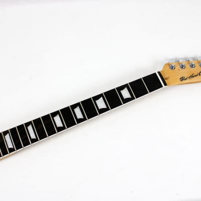 Red Hand Customs Bound Telecaster Neck with Trapezoid Inlay - | Reverb