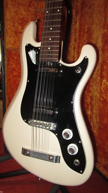 Circa 1965 EKO Cobra 12 String Electric White | Reverb Australia