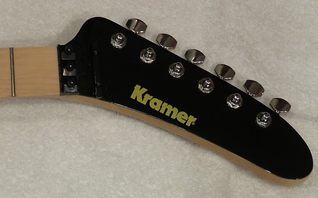 Kramer 1984 Baretta Reissue Maple Guitar Neck, Lock Nut & | Reverb