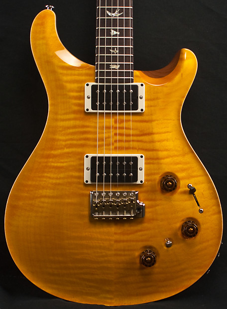 PRS P22 Trem Santana Yellow Electric Guitar 204824 | Reverb