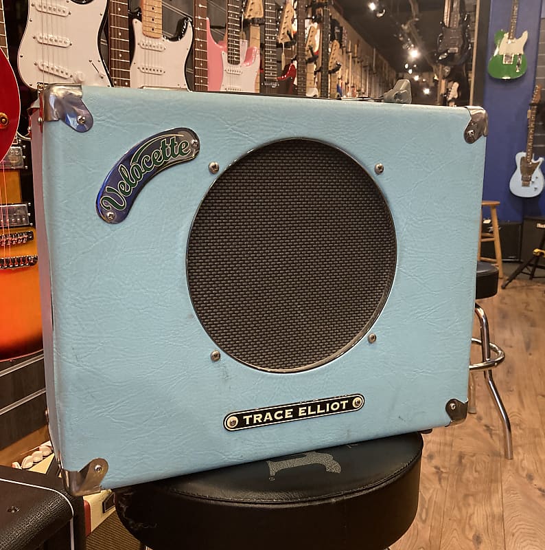 Trace Elliot Velocette 15w Valve Guitar Combo - Blue | Reverb UK