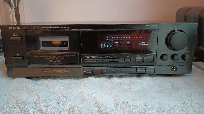 Denon DRM-800A cassette deck in excellent condition - 1990's | Reverb