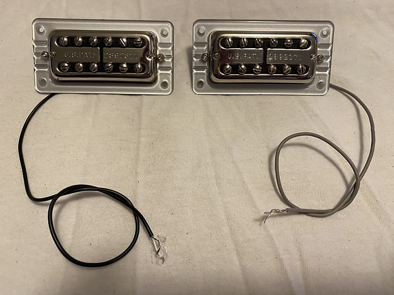 Gretsch HS Filtertron Pickups Neck and Bridge, with Silver | Reverb