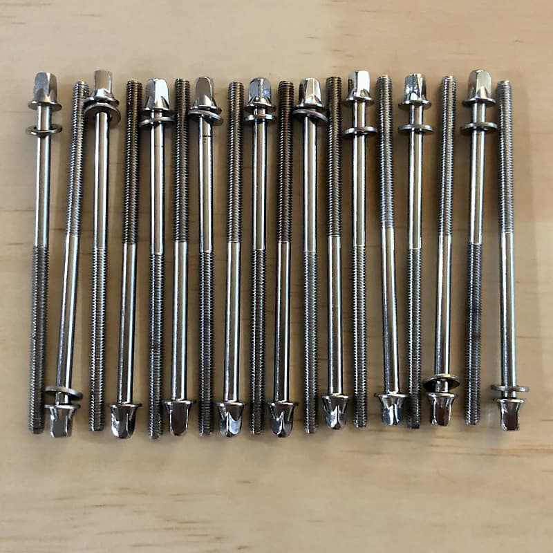 DW / PDP Fine Thread Bass Drum Tension Rods - Set of 18 | Reverb