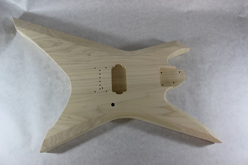 Unfinished Basswood HXX Hardtail 6 String RG Jem Guitar Body | Reverb