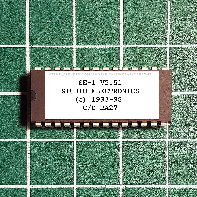 Studio Electronics SE-1 OS 2.51 EPROM Firmware Upgrade KIT | Reverb UK