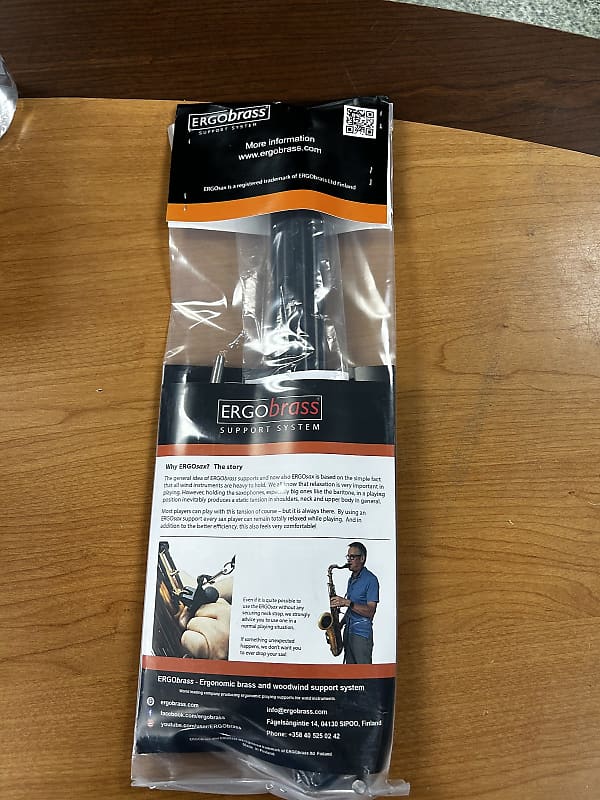 ERGObrass Tenor/Alto Saxophone Support Brace | Reverb