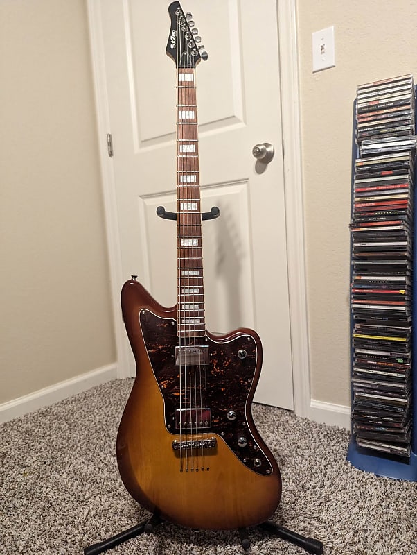 SubZero Rogue VI Baritone Electric Guitar 2021 - Tobacco | Reverb