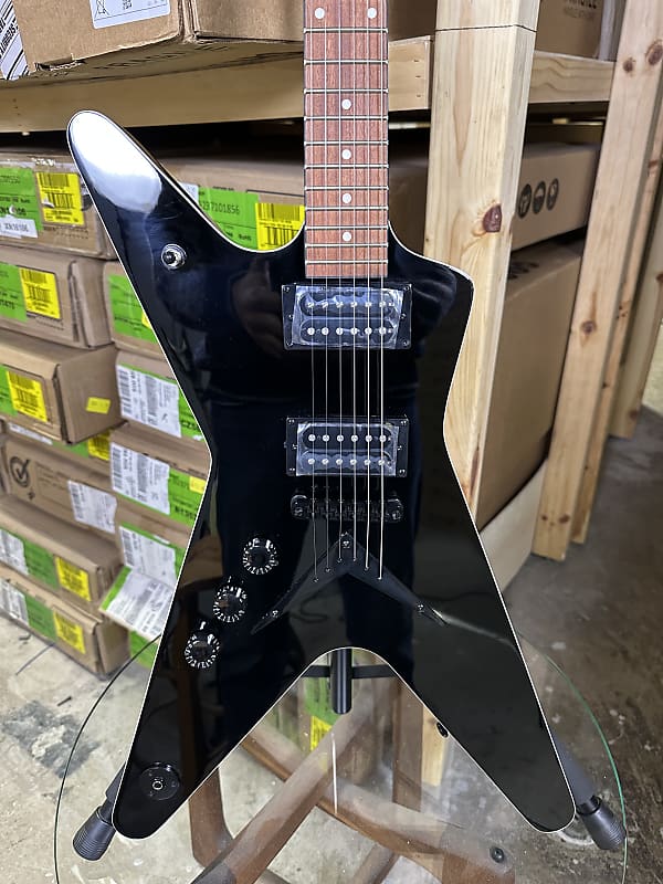 Dean MLX Left-Handed - Classic Black #10929 | Reverb