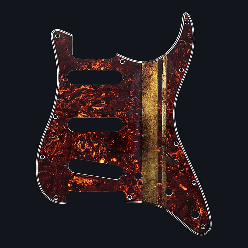 Made to Order - FRANCHIN Mercury pickguard Metallic Leaf | Reverb