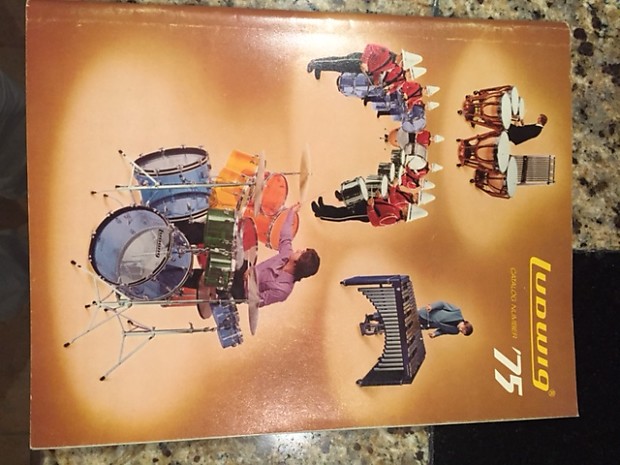 Ludwig Drum Catalog 1975 | Reverb