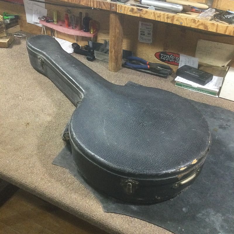 Gibson Tenor banjo case 30s - Black | Reverb