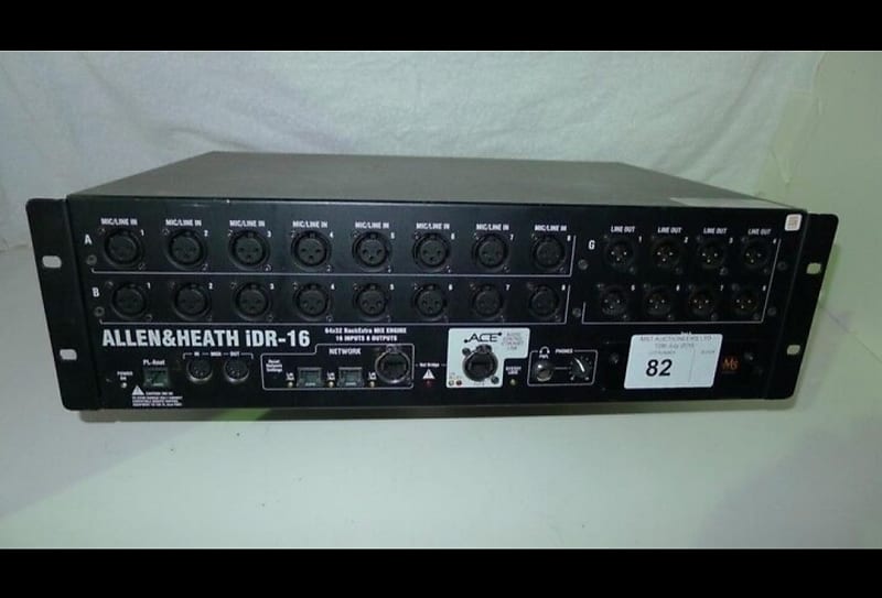 Allen & Heath iDR-16 iLive Black | Reverb