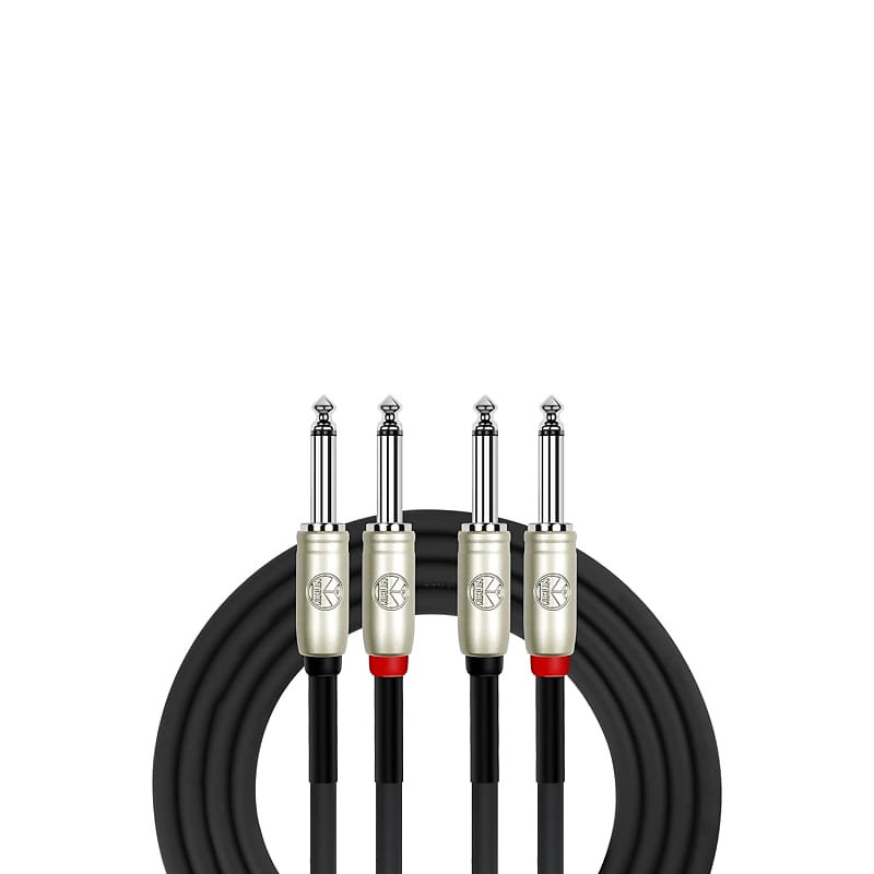 6 Feet - Dual 1/4-Inch to Dual 1/4-Inch Patch Cable | Reverb