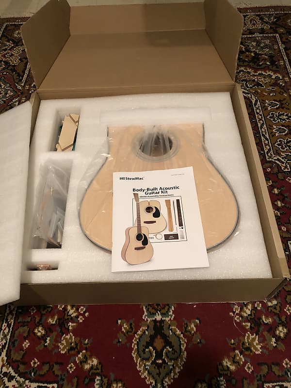 StewMac Body-Built Acoustic Guitar Kit - All-Solid Wood 2023 | Reverb