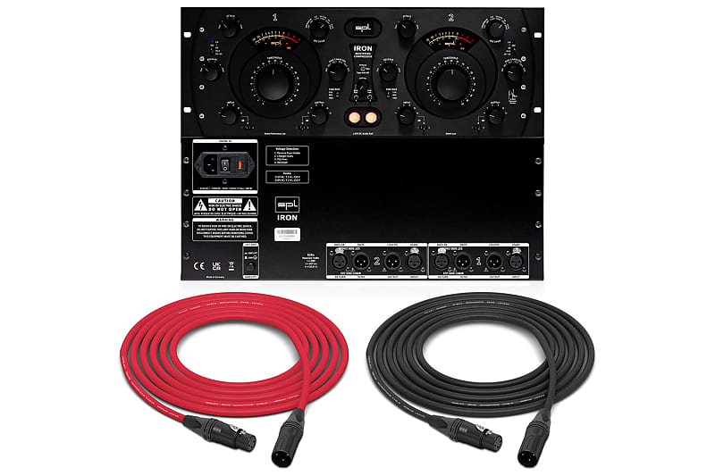 SPL Iron V2 | Tube Mastering Compressor (All Black) | Reverb