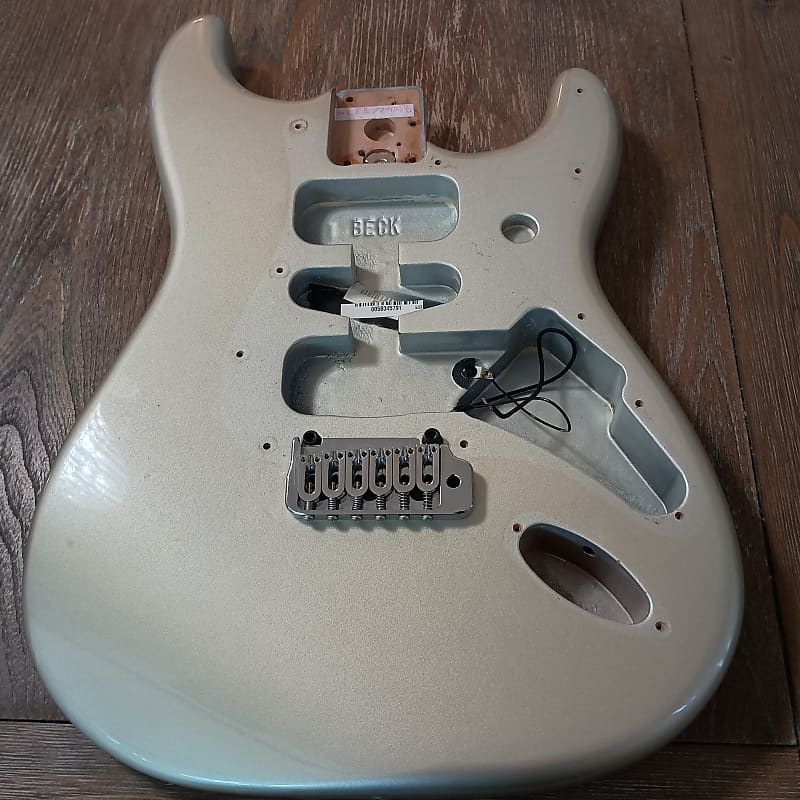 Fender Deluxe/Beck Body - Silver? | Reverb