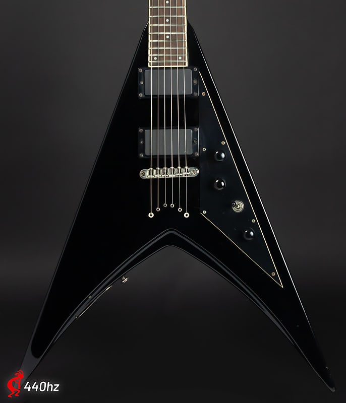 ESP LTD V-300 King V Style Black w/Gigbag | Reverb