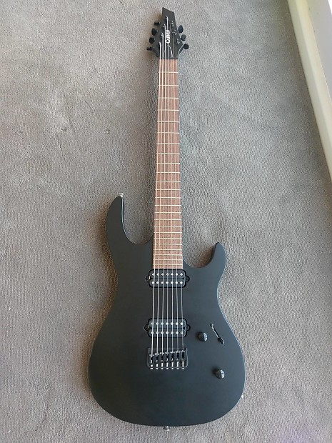 Carvin DC7X 2015 Matte Black Seven String Guitar | Reverb