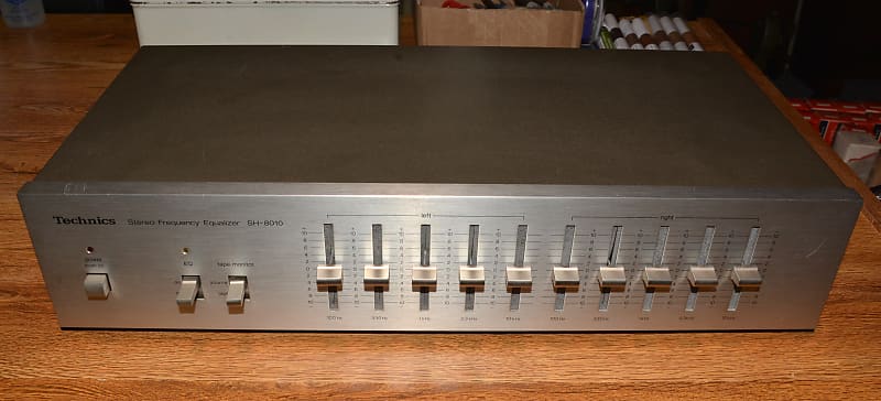 Technics SH-8010 Stereo Graphic Equalizer, 1980s | Reverb Canada