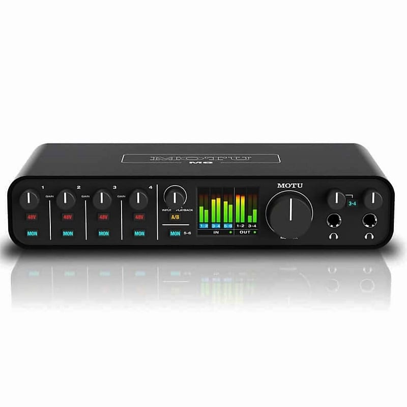 MOTU M6 6-Channel USB-C Audio Interface | Reverb