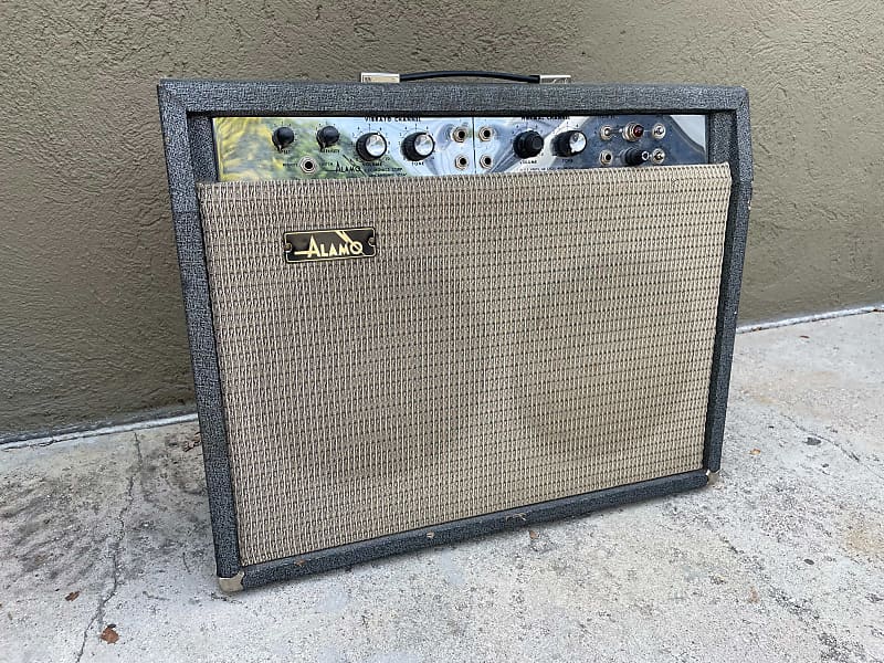 Vintage 1960's Alamo Electra Twin-Ten Tube Amplifier with | Reverb