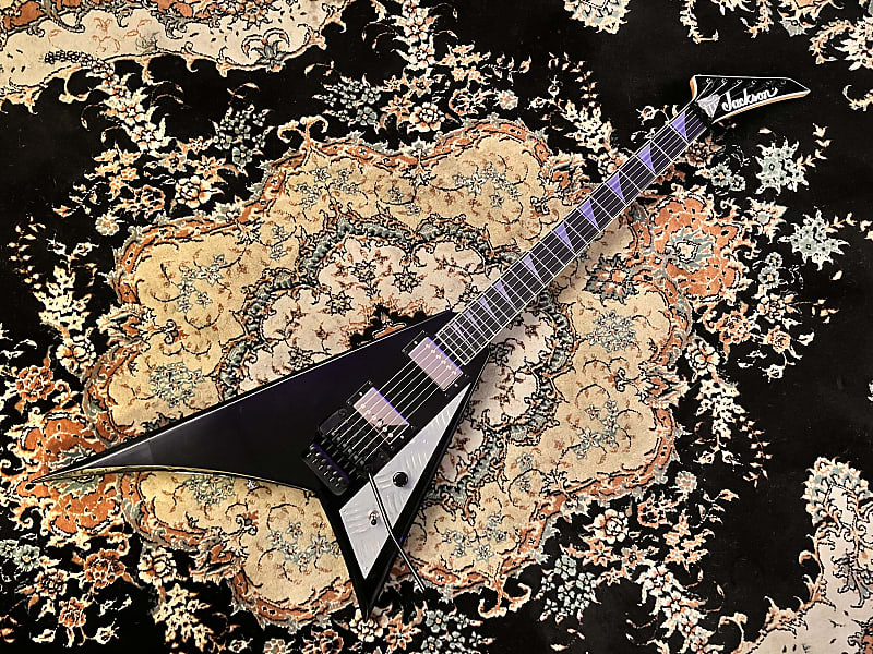 Jackson Randy Rhoads V Custom Set Neck KILLER! SEE VIDEO | Reverb