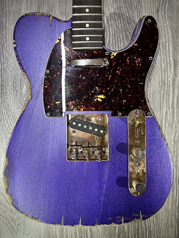 Pistols Crown Barncaster Tele GUITAR BODY ONLY PARTCASTER USA | Reverb