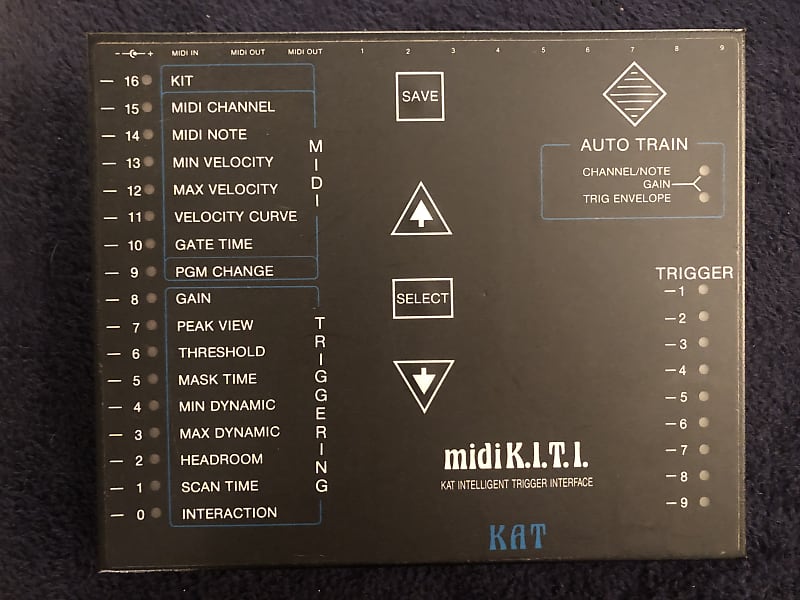 KAT` MIDI K.I.T.I. Pro Intelligent Trigger Interface 1990's - | Reverb