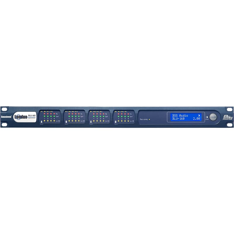 BSS BLU-160 Network Signal Processor with BLU link for | Reverb