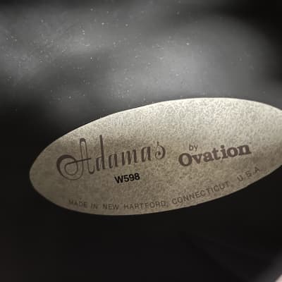 Ovation Adamas W598 Colbalt Blue Carbon Fiber | Reverb