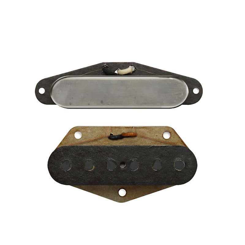 Bare Knuckle Brown Sugar RW/RP Tele Pickup Set - Aged Nickel | Reverb