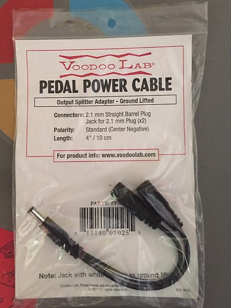 Voodoo Lab Pedal Power Cable - Output Splitter Adapter | Reverb